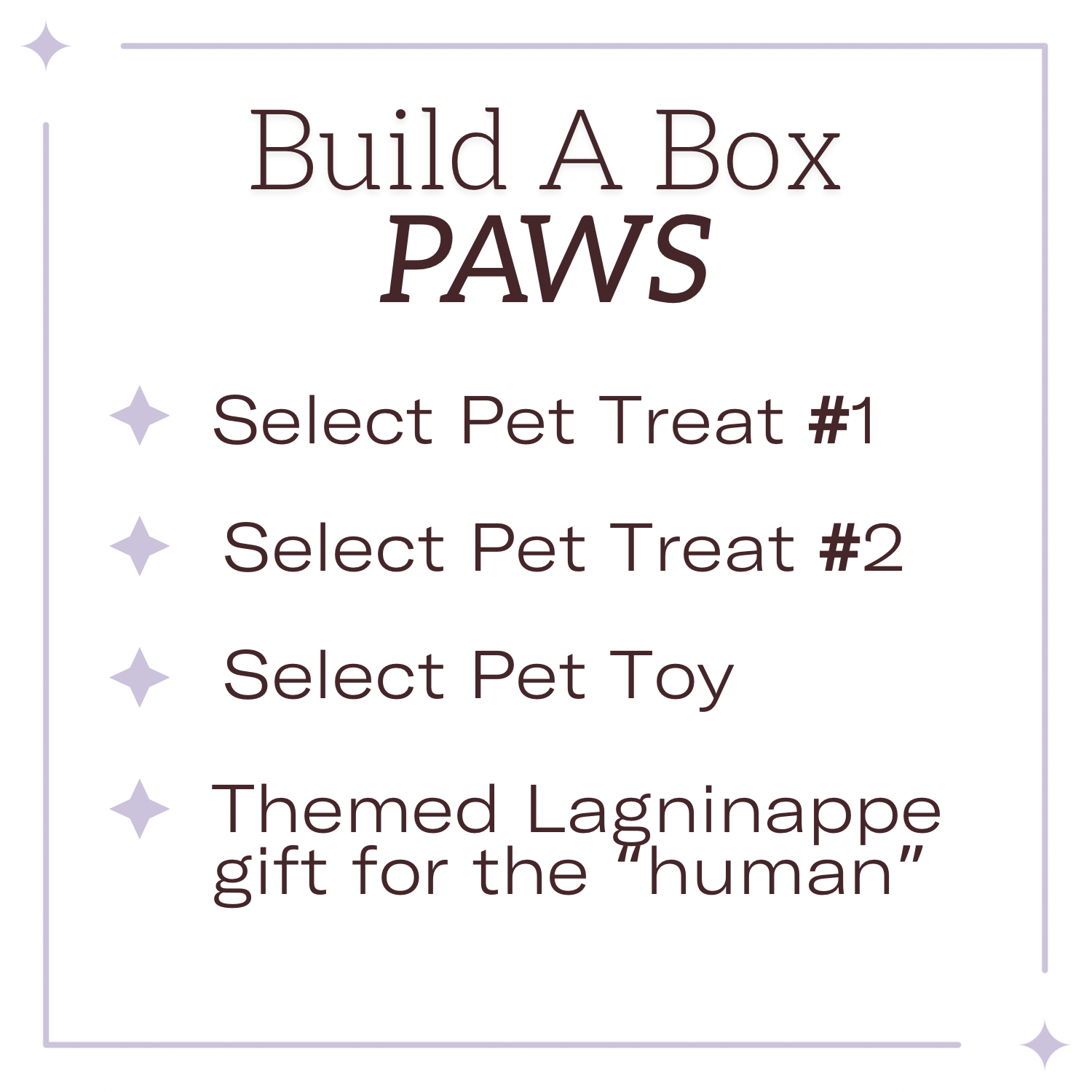 Build A Box (Paws) – Puppy Paws Coffee & Company